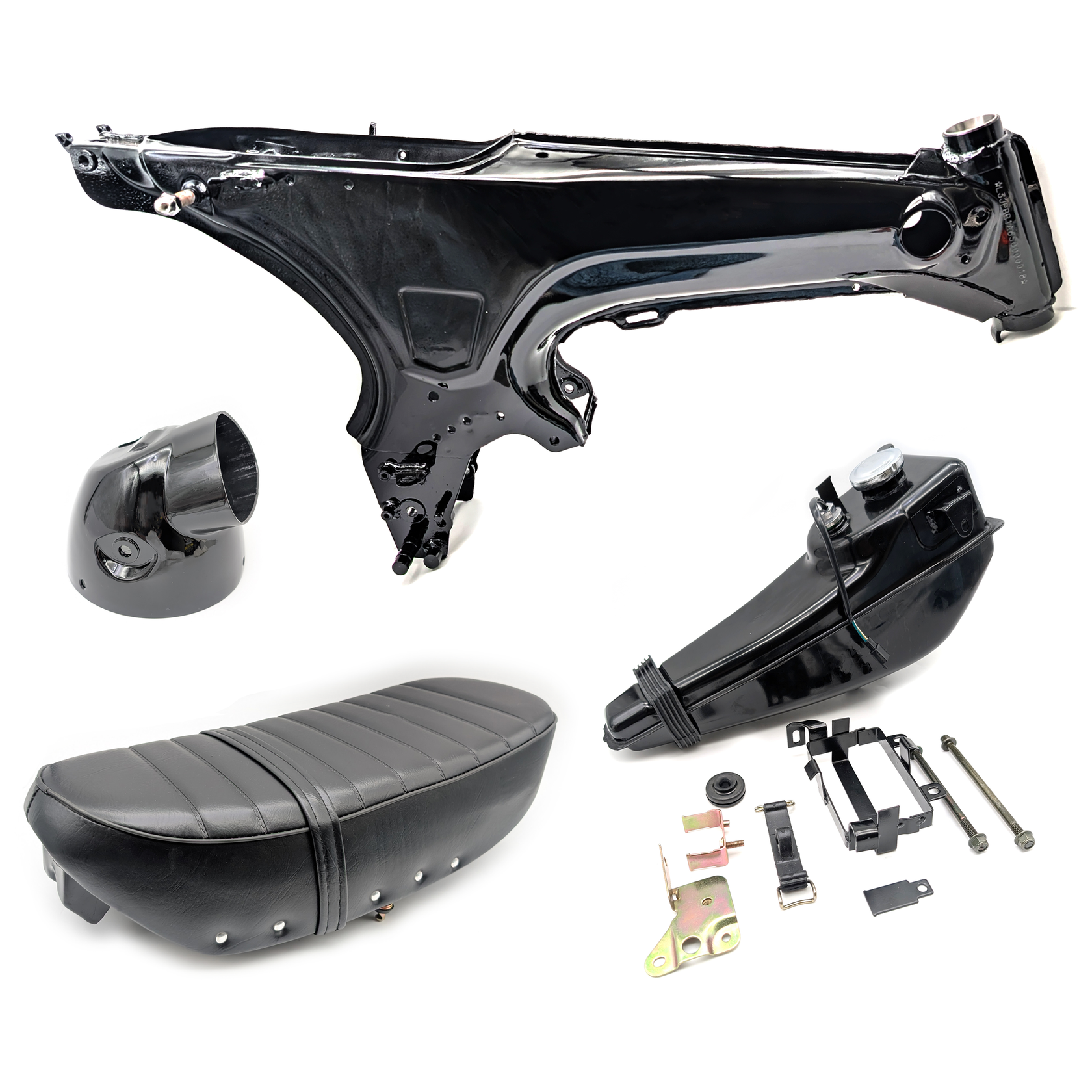 CT70 5.5 Liter Large Tank Frame Kit – Bart Moto Co