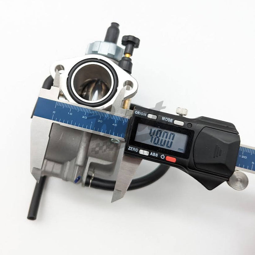 Nibbi PE24FL Flanged 24mm Carburetor (Silver) – Bart Moto Co