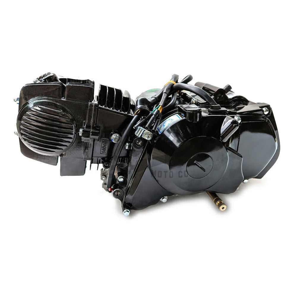 Black YX 140cc Electric Start Semi-Auto Full Kit – Bart Moto Co